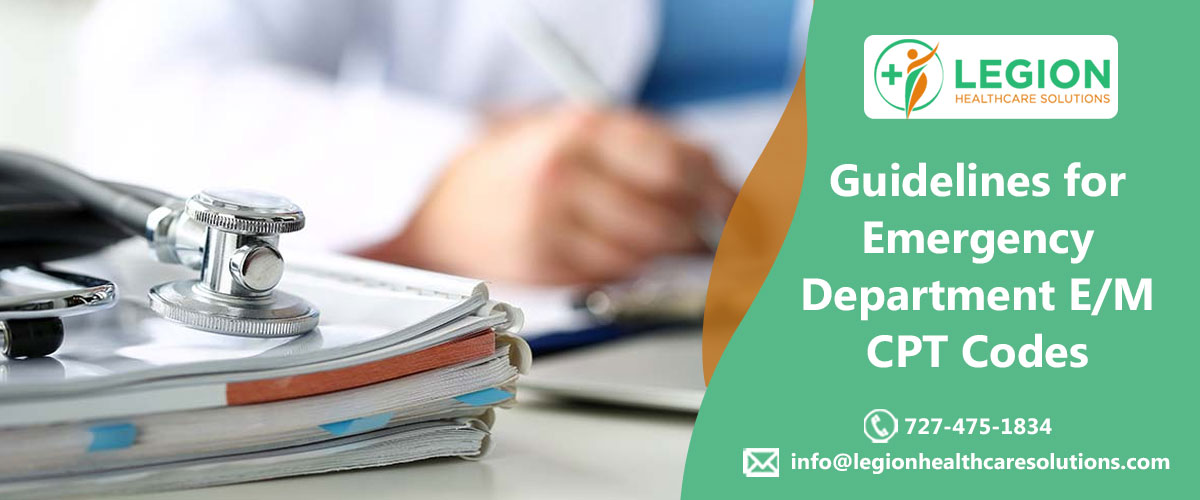 Guidelines For Emergency Department E M CPT Codes